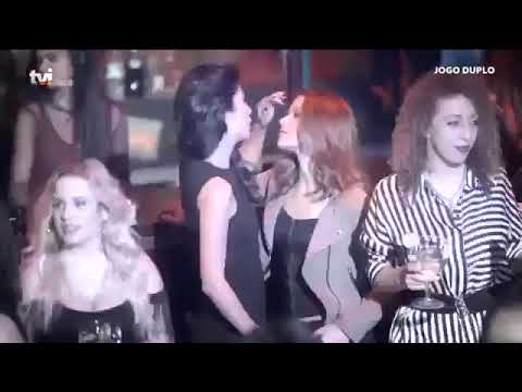 Catia and Susana   Jogo Duplo ⧸ lesbian scene #000