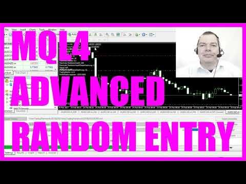 MQL4 TUTORIAL - ADVANCED RANDOM ENTRY - YouTube
