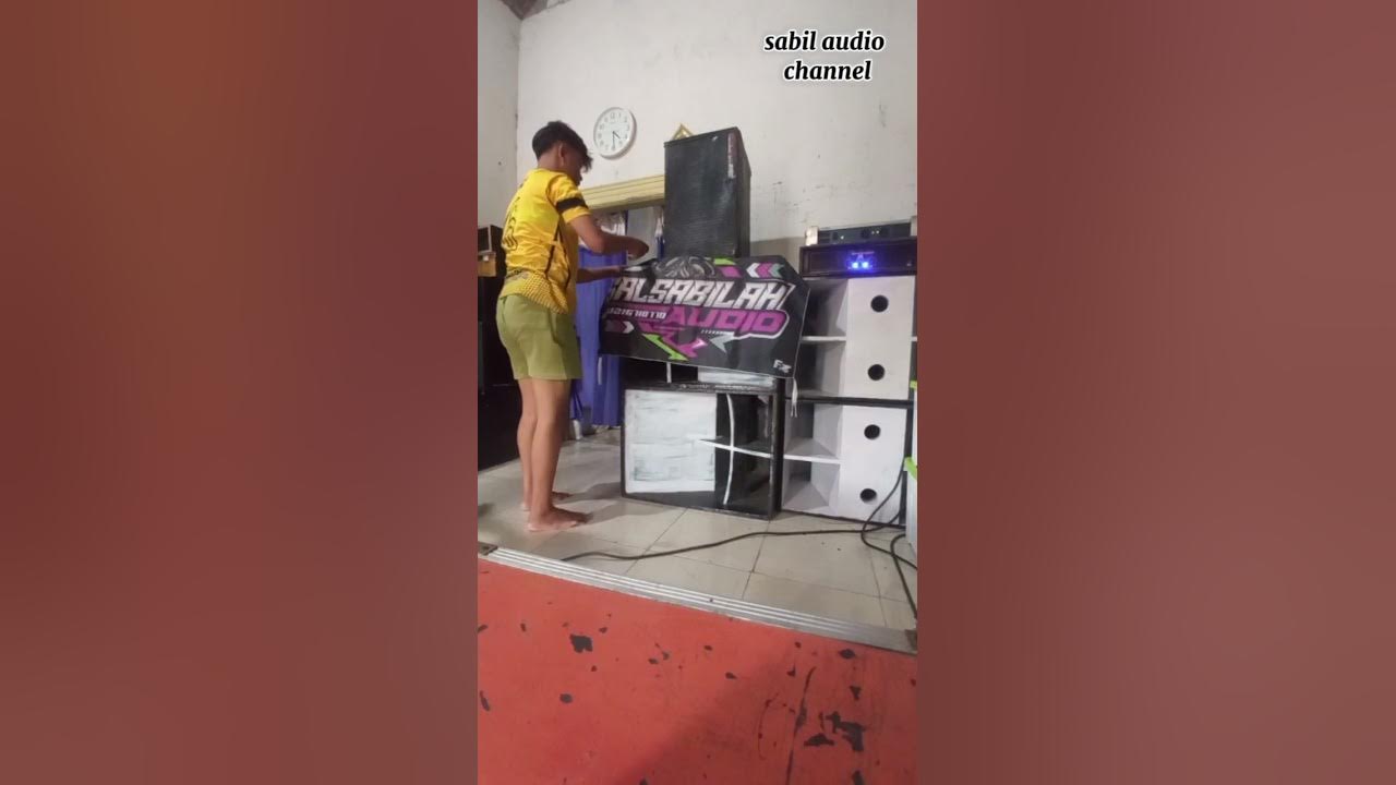 # cek sound manasi alat-alat ben gk ayem bos 😁 kurang piye bos bisa ...