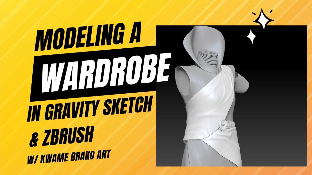 Creating a Wardrobe Fashion Piece in Gravity Sketch and Zbrush (Part 1 ...
