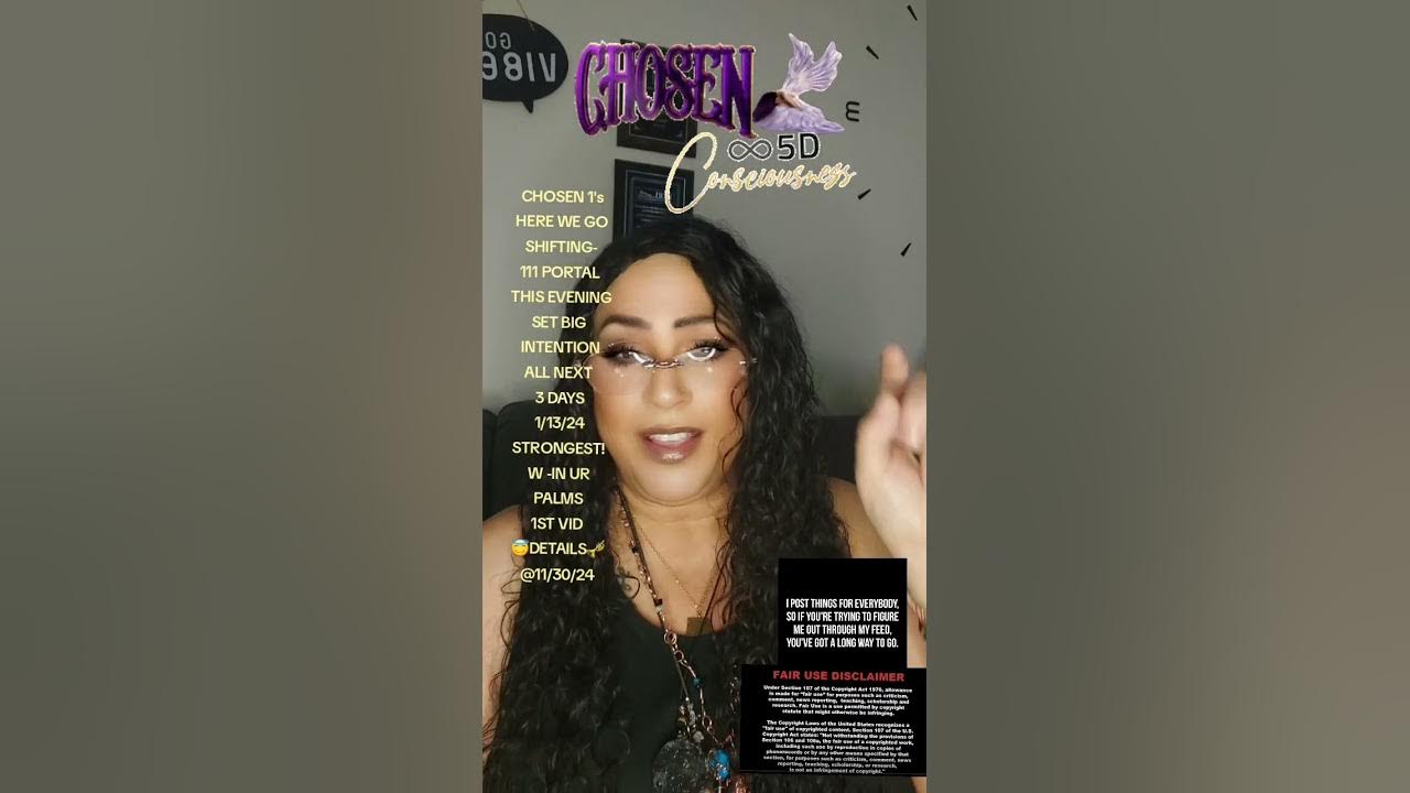 CHOSEN 1's- 3D-5D TRANSITION IS NOW! LET'S ALIGN. 111 PORTAL TNITE. SET ...