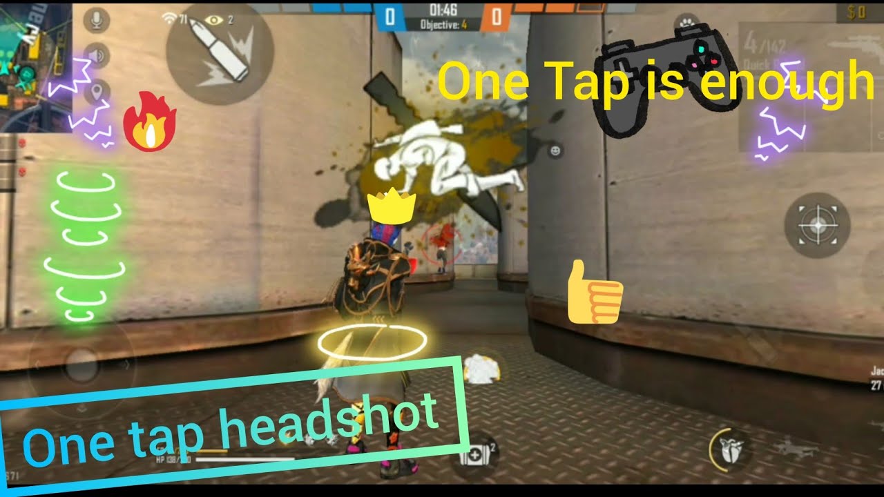 One tap headshot montage||only one tap headshot tutorial||Only one tap ...