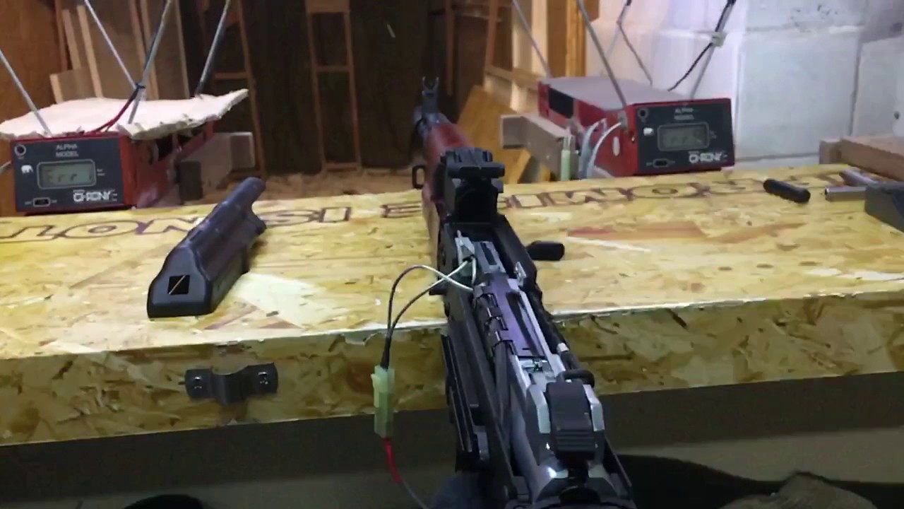 How APS ASK Electric Blow-Back working. - YouTube