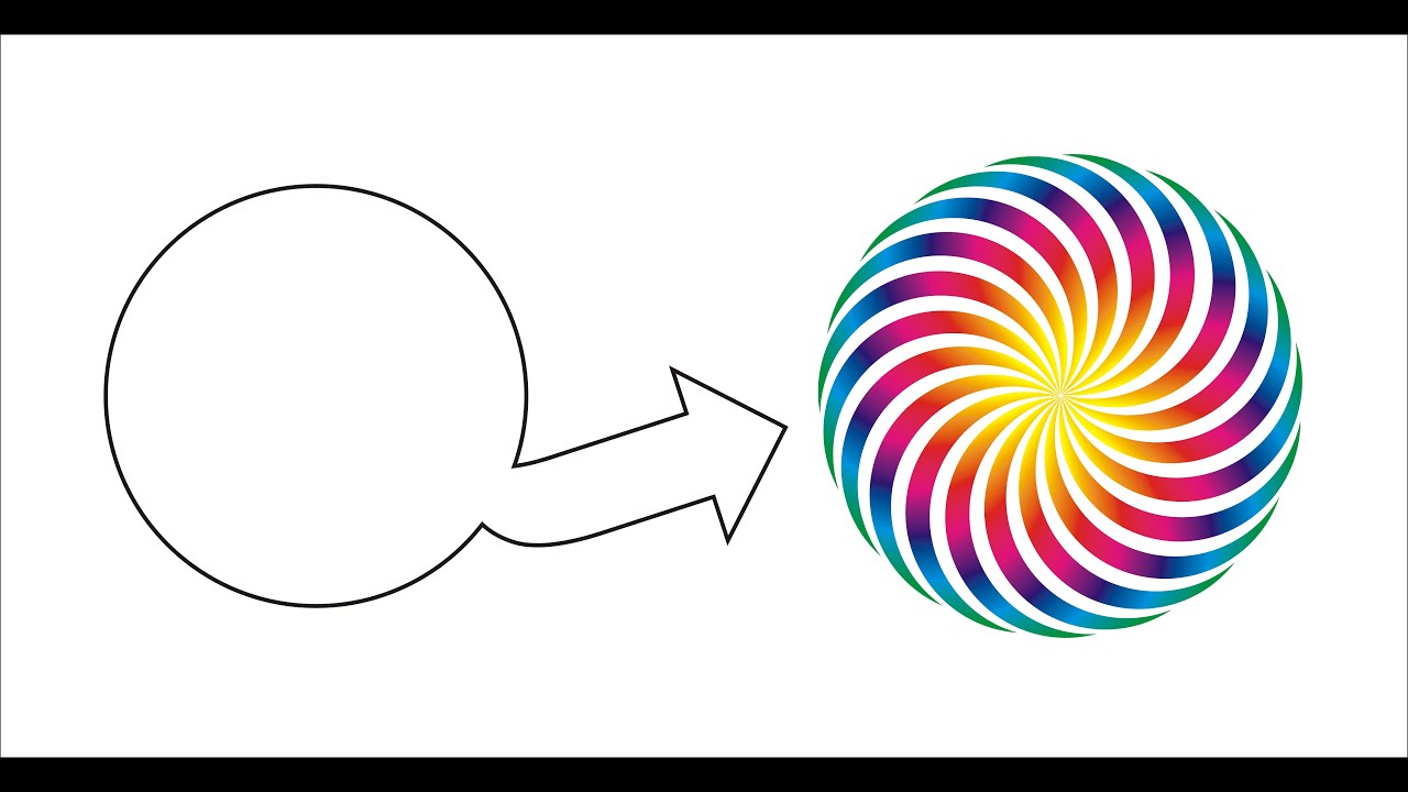 shape design in corel draw 9 || Graphics & Tech Information - YouTube