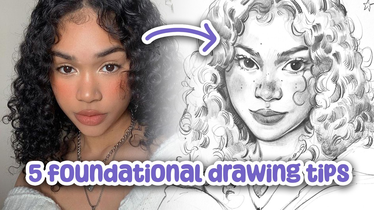 5 FOUNDATIONAL Drawing Tips For Beginners these are game changer! - YouTube