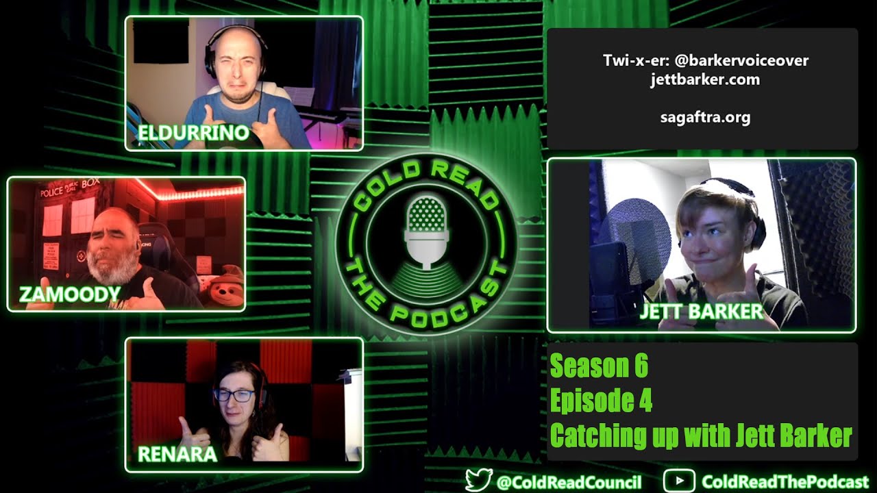 Cold Read: The VA's Podcast - S6 E4 - Catching Up With Jett Barker ...