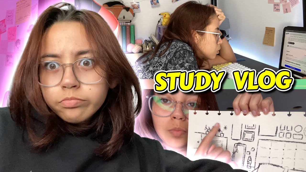 MAIS UM STUDY VLOG - ESTUDANDO COM A LUNA | COISAS DA LUNA - YouTube