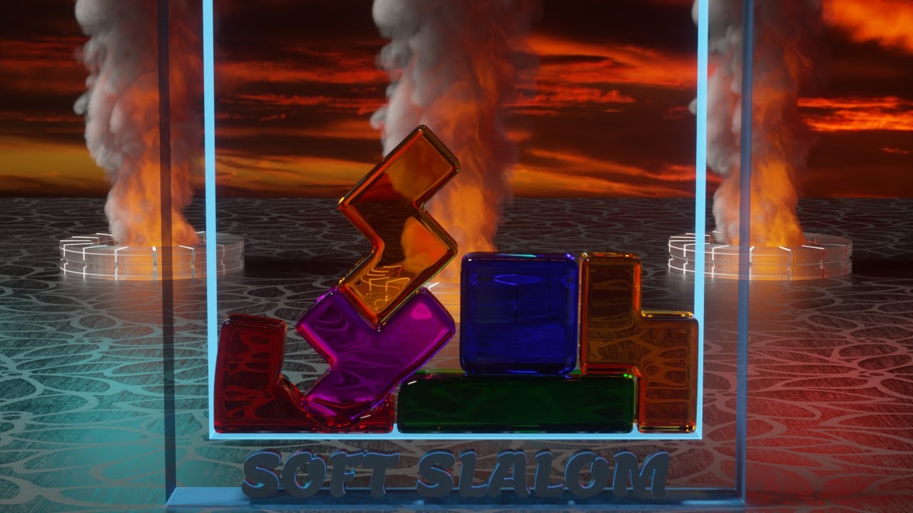 Soft Body Tetris Simulation 10 - Soft Body Tetris Animation - YouTube