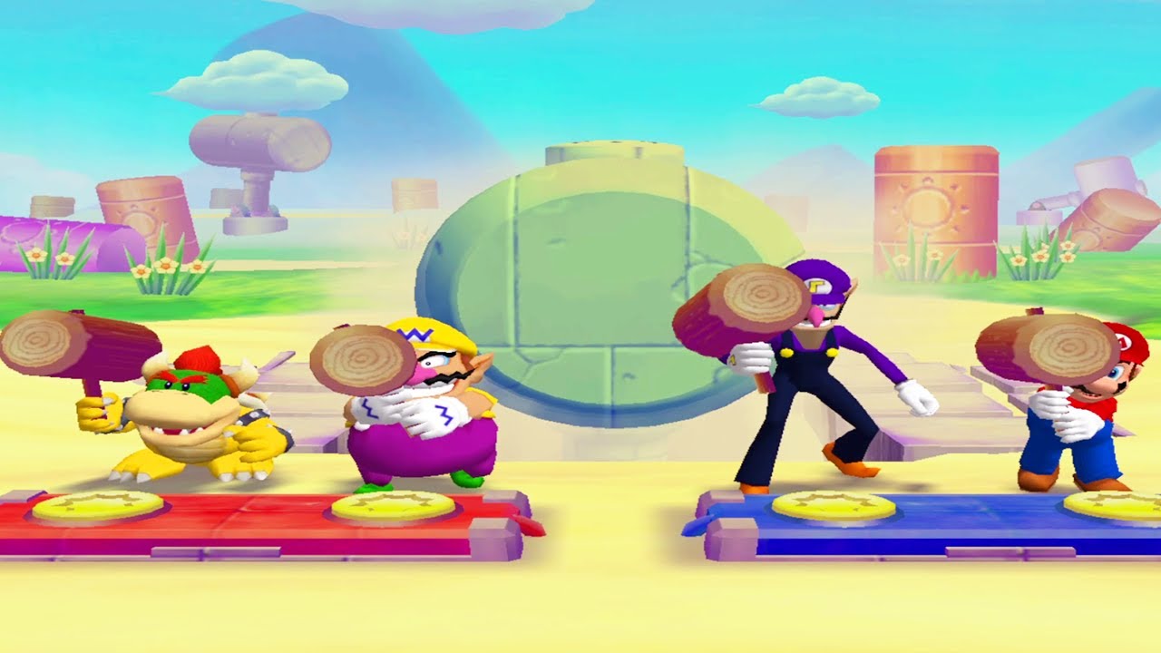 Mario Party 5 Bowser Nightmare Party Mode 3 Players - Bowser Jr. vs ...