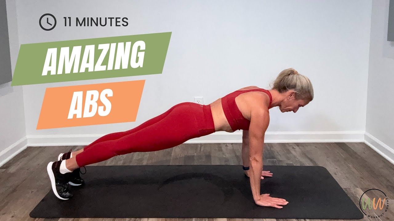 11-Minute Amazing Abs Workout | Core Strength & Stability (No Equipment ...