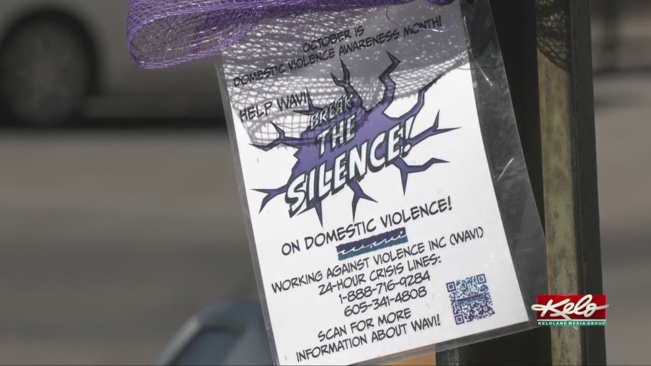 Purple ribbons bring awareness - YouTube