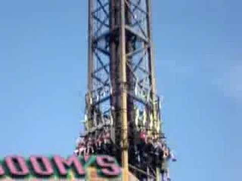 universal island of adventure's dr. doom's fearfall - YouTube