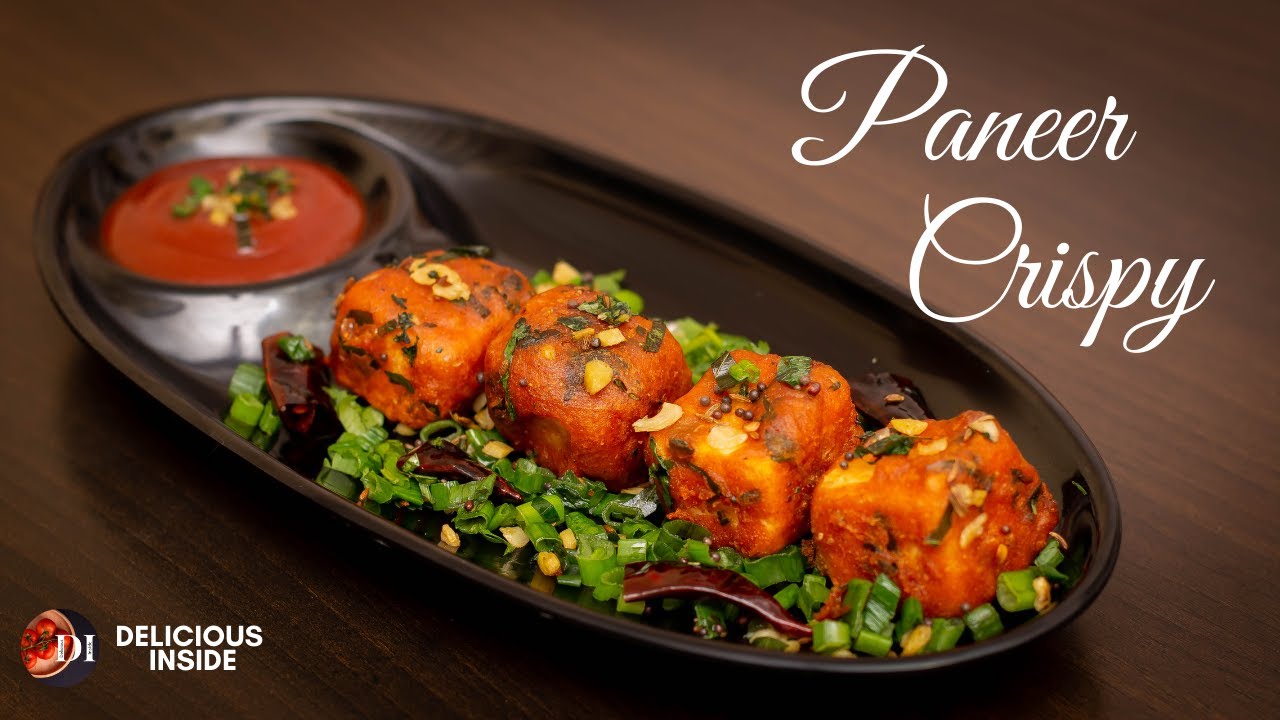 Paneer Crispy | Paneer 65 Recipe | Delicious Inside Veg Recipes - YouTube
