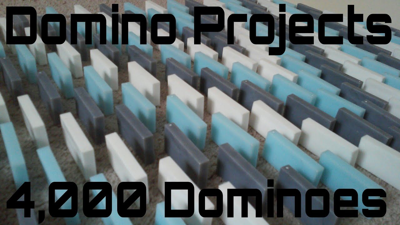 Cool Domino Projects ^-^ - YouTube