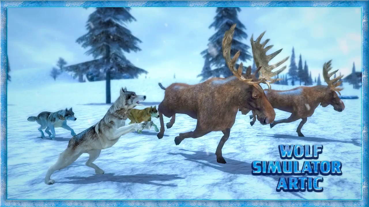 Arctic Wolf Sim 3D - YouTube