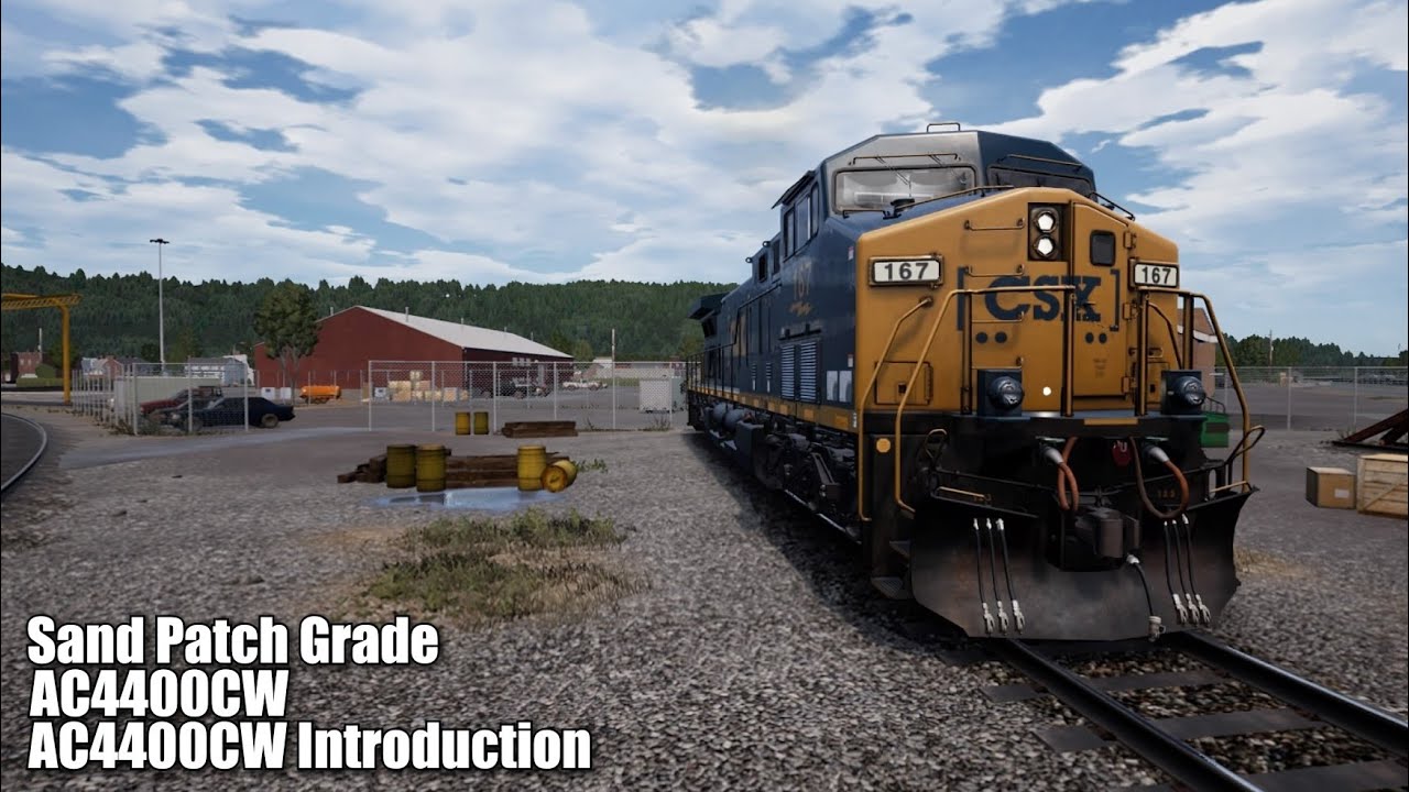 TSW2 AC4400CW Introduction - Sand Patch Grade - YouTube