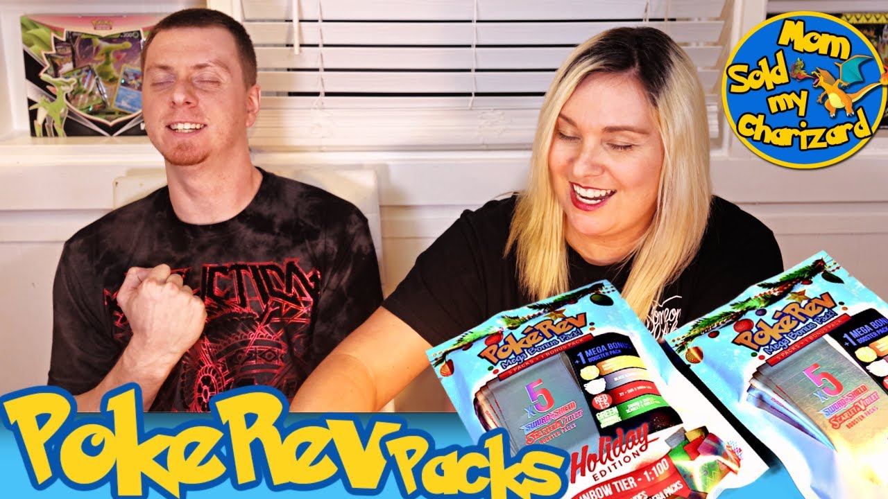WE OPEN @POKEREV HOLIDAY MYSTERY PACKS - YouTube