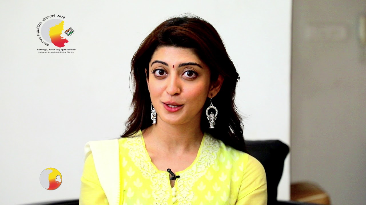 Praneetha about voting awareness karnataka assembly election 2018 - YouTube