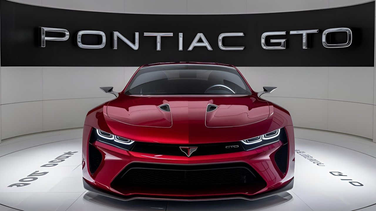 Pontiac GTO 2025: The Ultimate Muscle Car Returns!" - YouTube