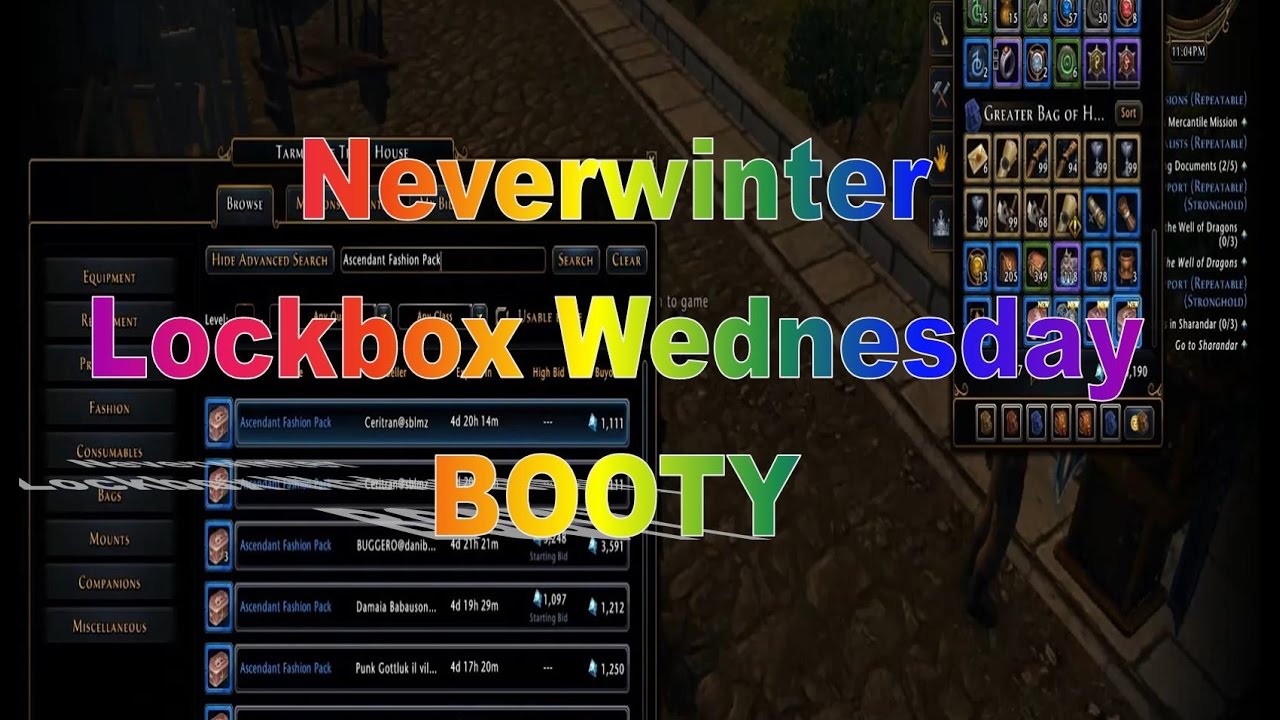 Neverwinter Lockbox Wednesday 348,000 ASTRAL DIAMONDS VIP Enchanted ...