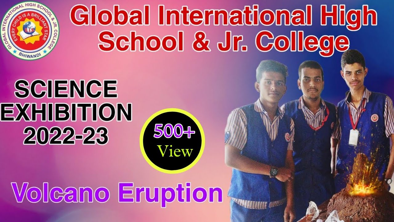 Volcano Eruption | Science Exhibition | Class 10 ...