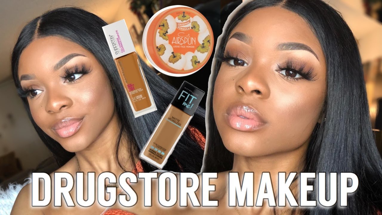 Full Face Of Affordable Drugstore Makeup Tutorial Joanna Divine
