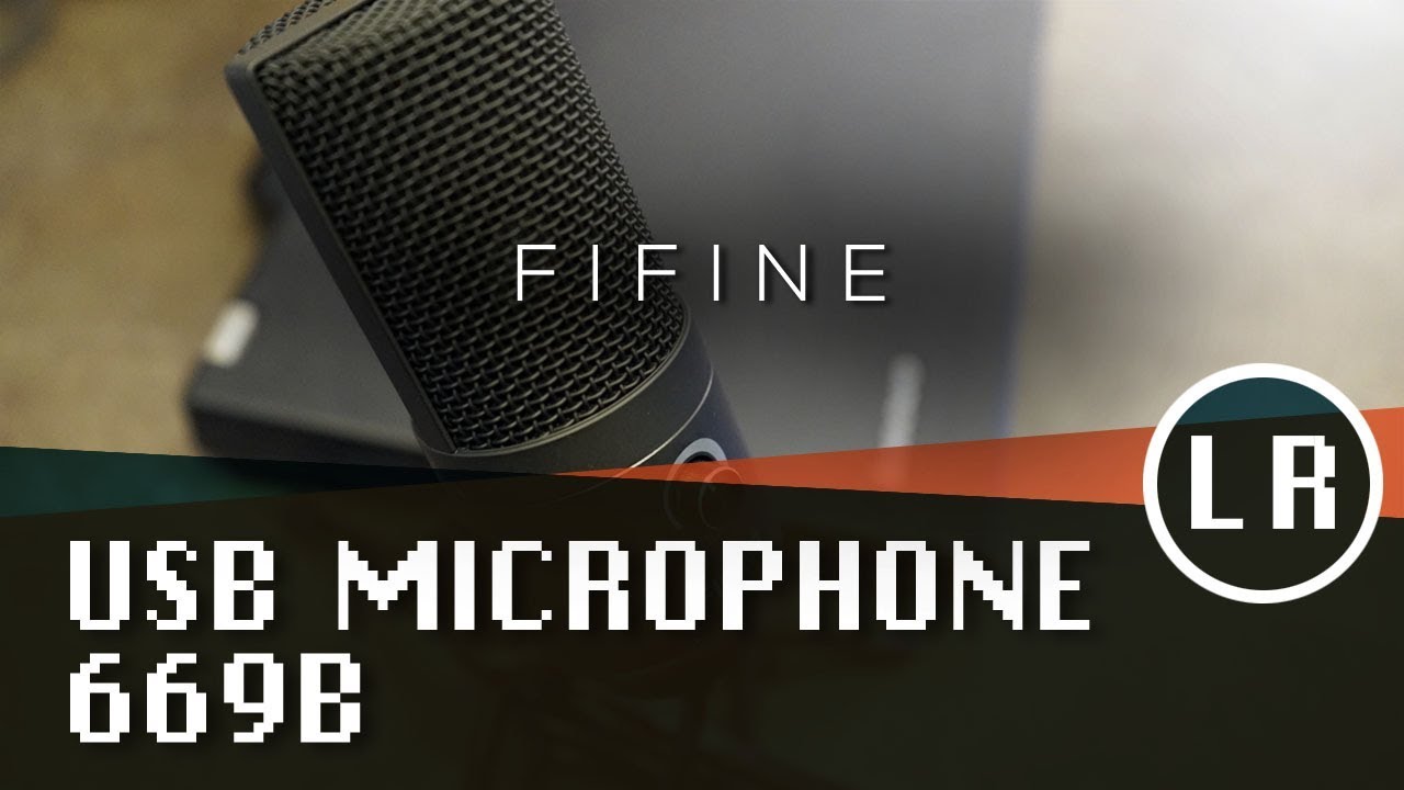 FiFine USB Microphone (669B): Day 1 - YouTube