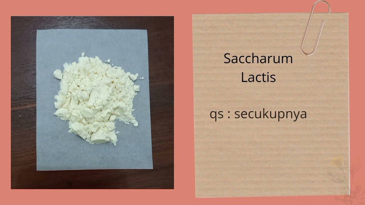 P4 - Praktikum Farmasetika Sediaan Pulveres dan Kapsul - YouTube