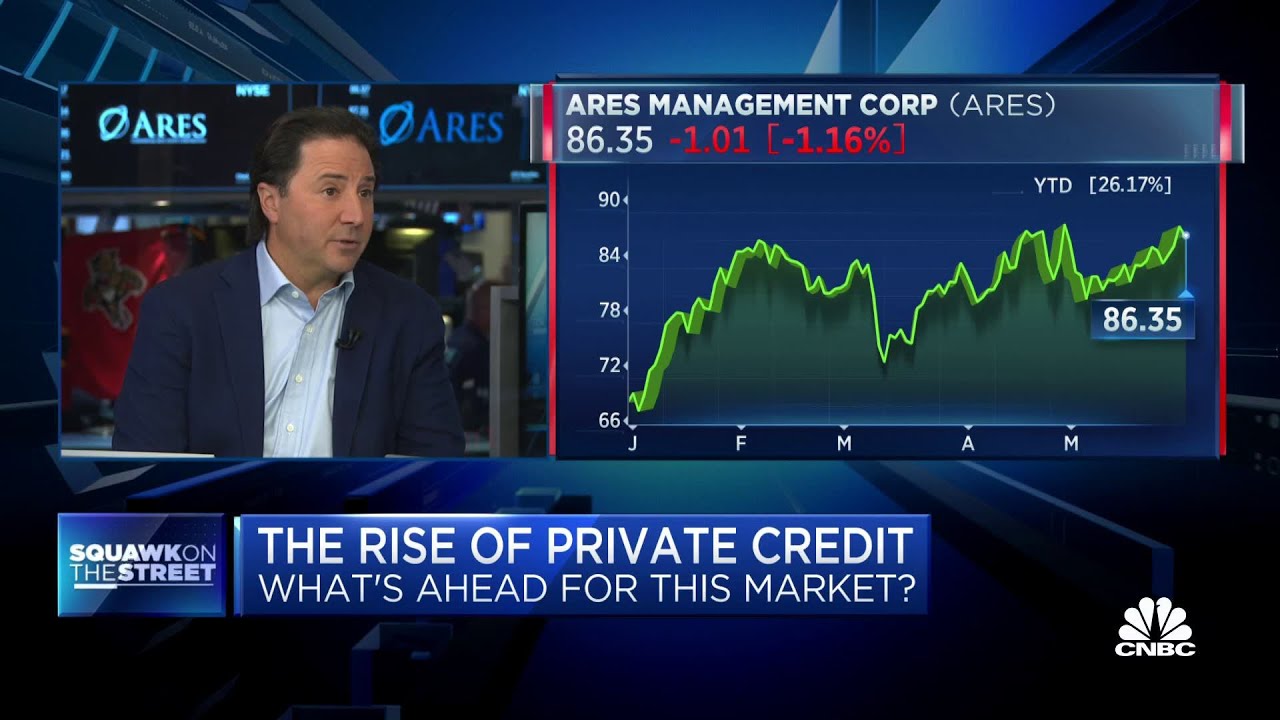 Ares Management CEO Michael Arougheti makes the bull case for private ...