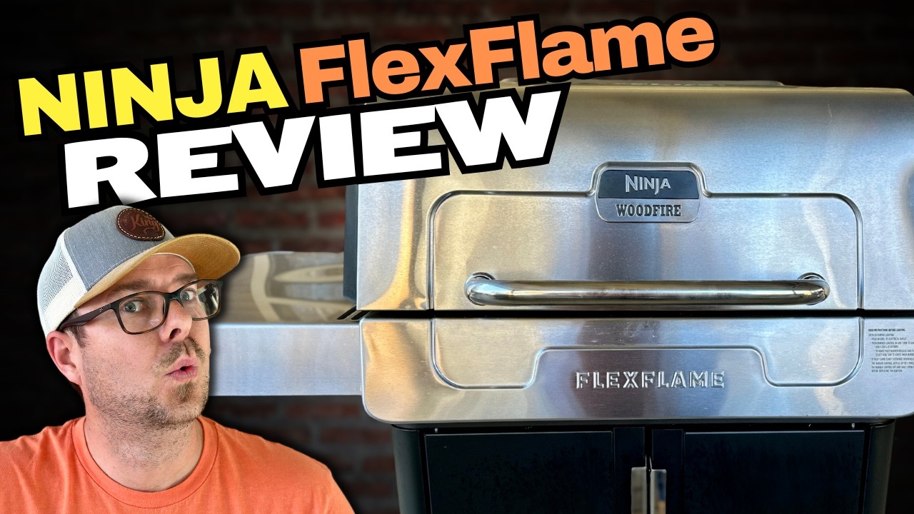 ALL NEW Ninja FlexFlame. Grill, Roast, Griddle, Smoke, AND Pizza - A ...