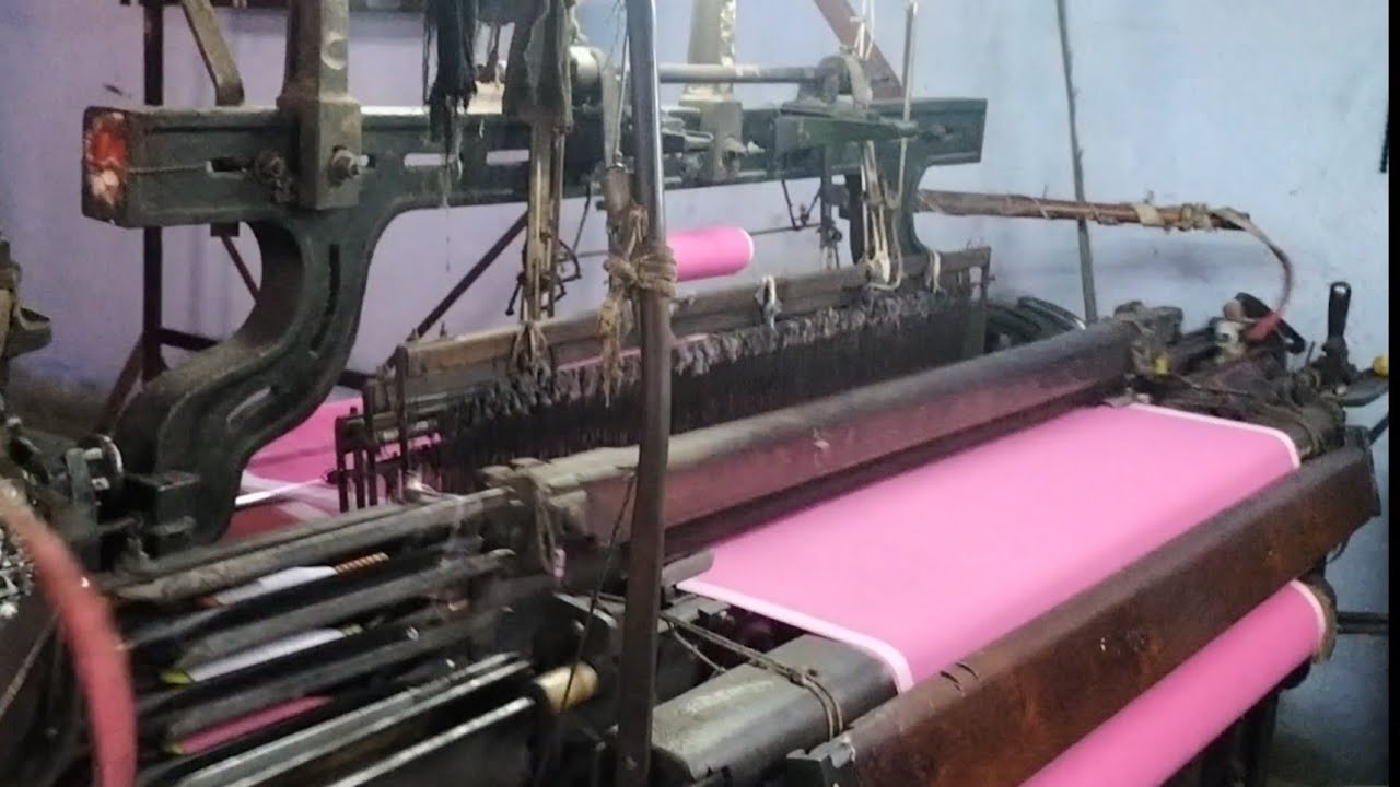 POWERLOOM Weaving COTTON DOTHI💥 Income Source from small scale Industry ...