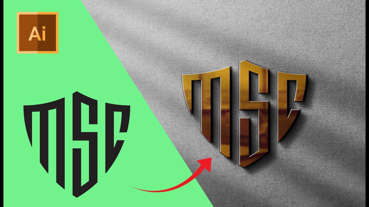 Logo Design | Create logo in illustrator | illustrator tutorial - YouTube