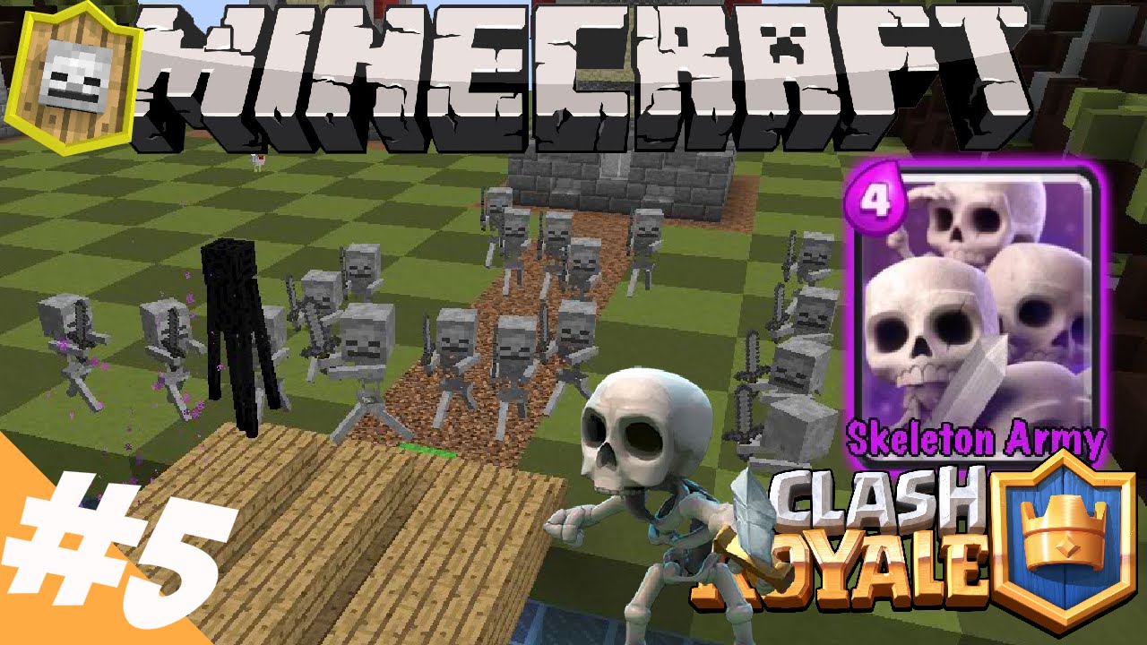 #5 Altro che Craft Royale, ORDA SCHELETRI CREW !! // Minecraft CLASH ...