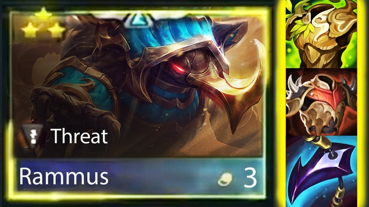 FULL TANK ⭐⭐⭐ Rammus | TFT Set 8 - YouTube