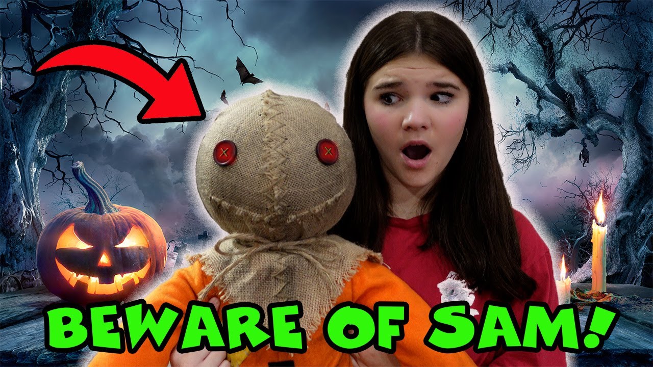 BEWARE OF TRICK R TREAT SAM DOLL! ANOTHER CREEPY DOLL - YouTube
