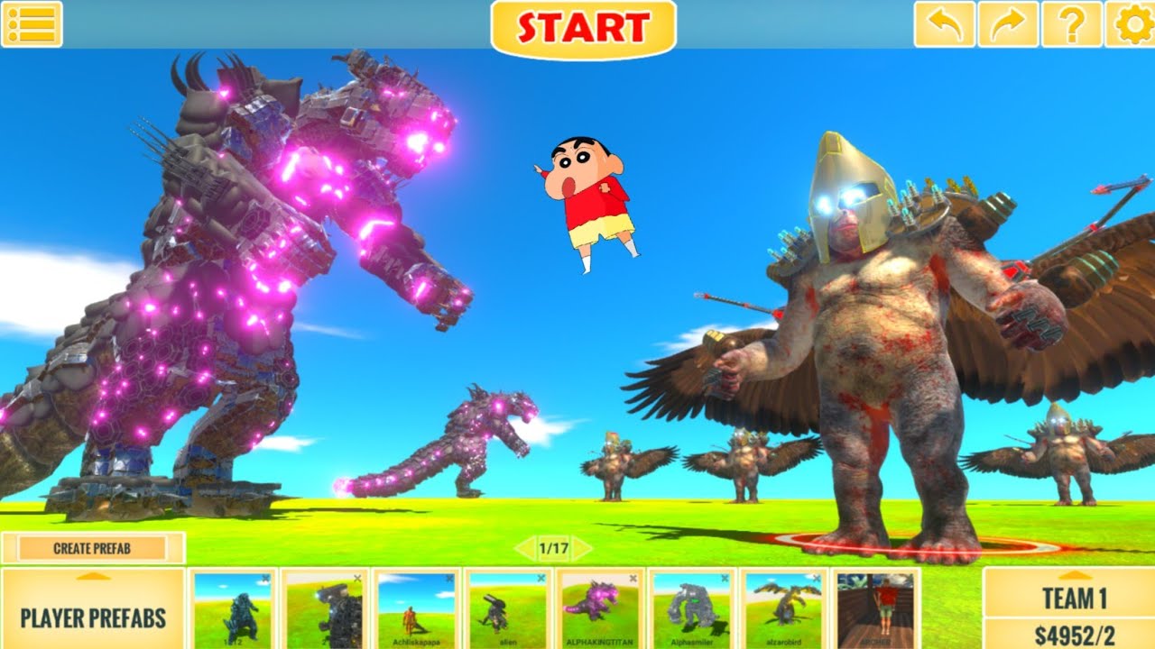 ALPHA-KING TITAN vs DR-GORO in ARBS | Animal Revolt Battle Simulator ...