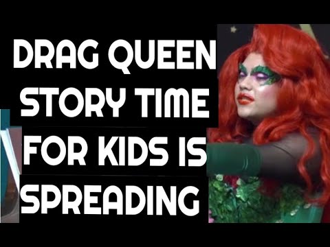 Drag Queen Story Time for Kids is Spreading Across America - YouTube