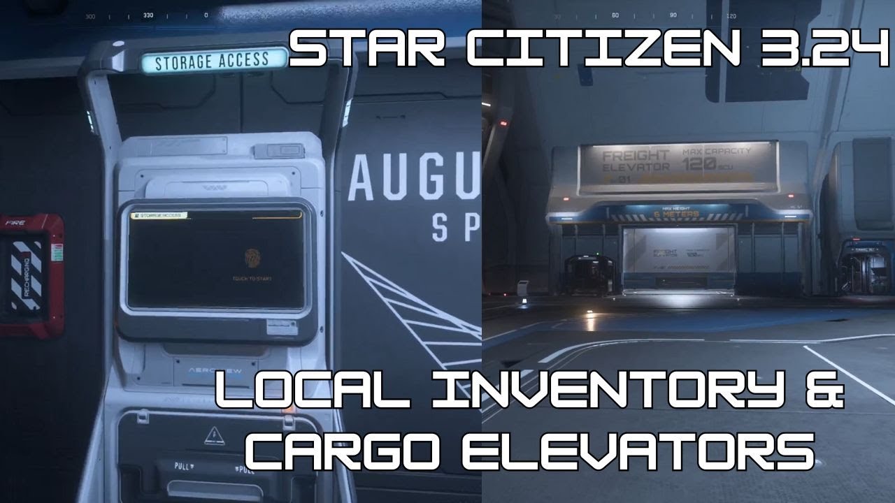 Star Citizen 3.24 Inventory & Cargo Elevator Guide | Raptor X | Star ...