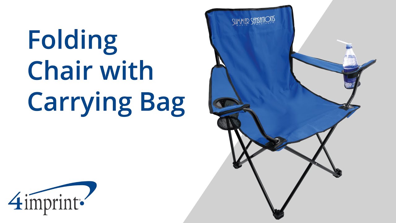 Imprinted Folding Chair with Carrying Bag - Promotional Chairs by ...