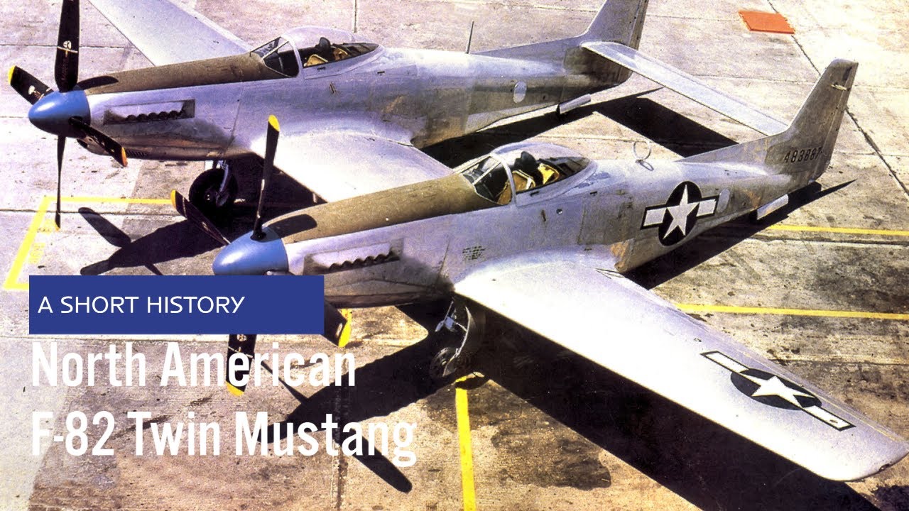 North American F-82 Twin Mustang - A Short History - YouTube