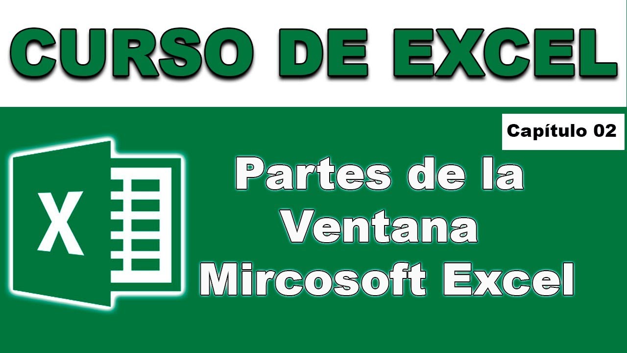 🥇 MICROSOFT EXCEL 👉 ¿CUÁLES son las Partes de La VENTANA De EXCEL ...