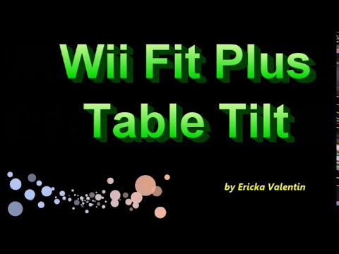 Gameterapia Pélvica - Wii Fit Plus -Table Tilt - YouTube