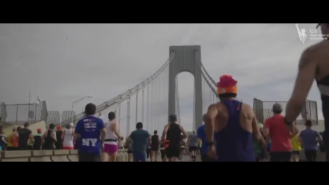 New York City Marathon in full swing with opening ceremony - YouTube