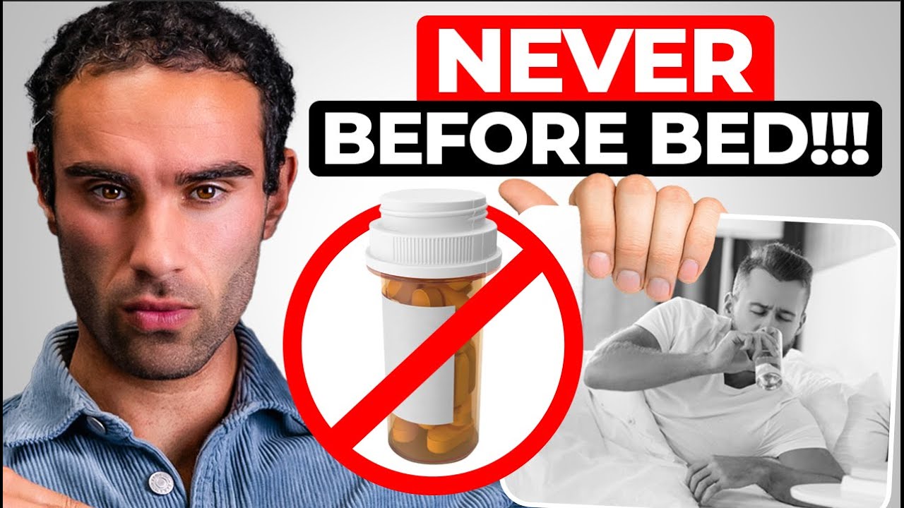 Stop Taking This Supplement Before Bed! - YouTube