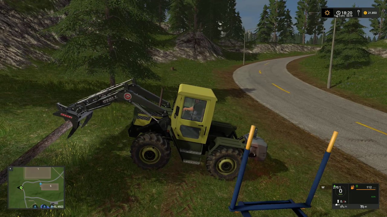 LS17 - Stiffi 2017 #009 - MB-Trac und Fendt im Forst - Let's Play [HD ...