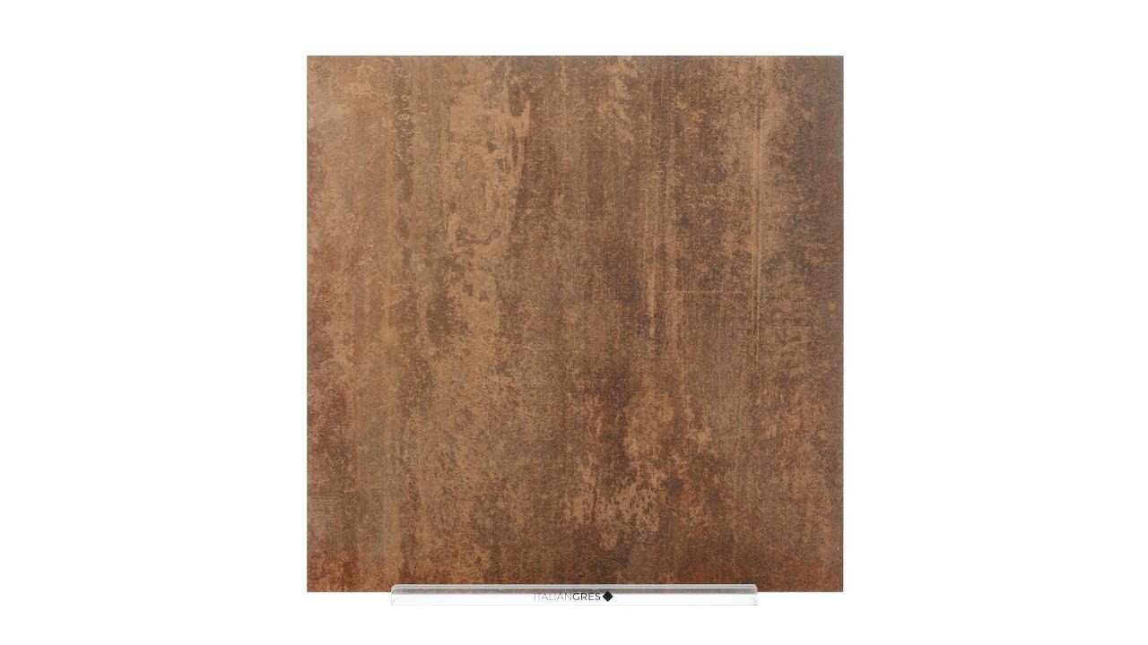 Oxidized iron tile rust 20 mm outdoor - EFL 2005 60x60x2 - ItalianGres ...