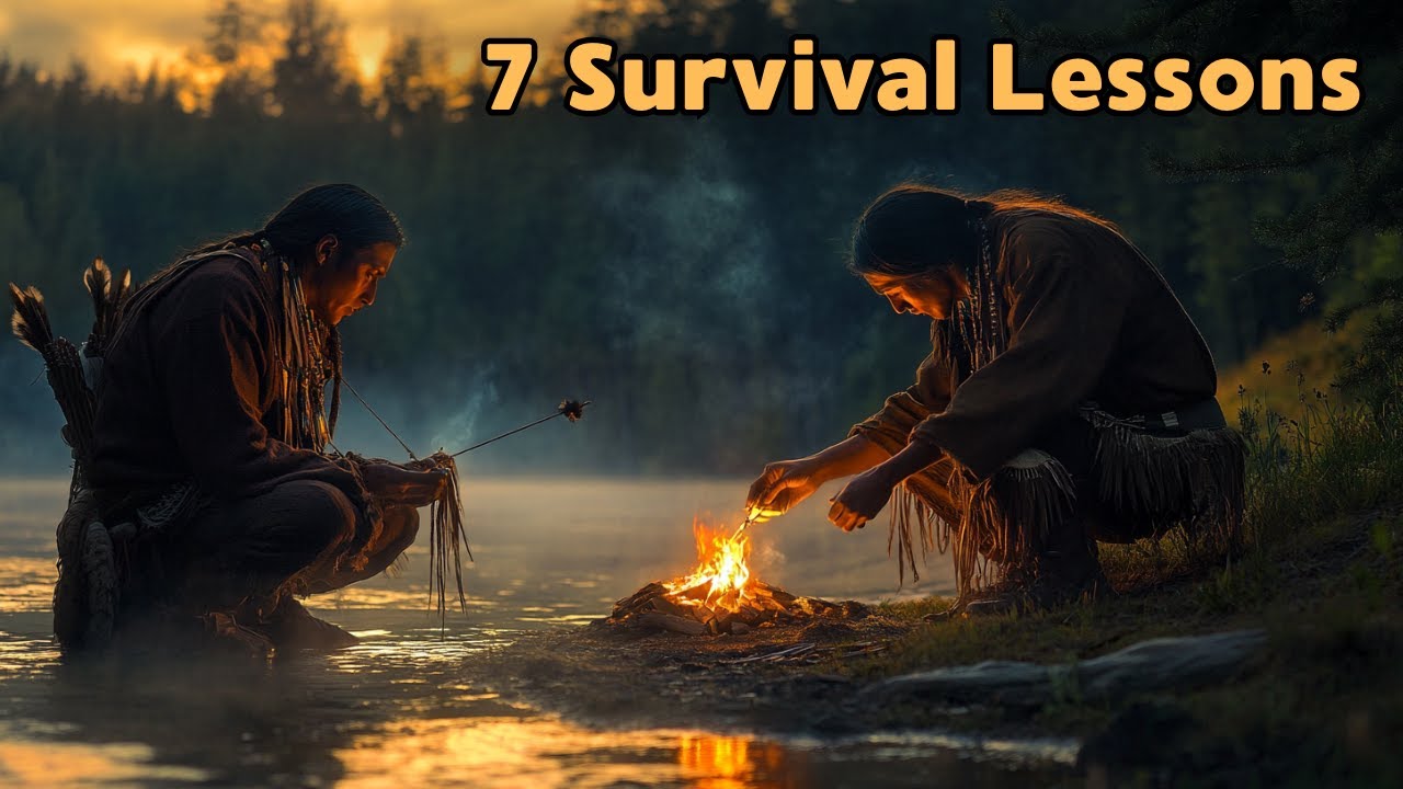 7 Survival Lessons from Native American Tribes - Survival - YouTube