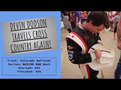 OCMD to NASCAR | Devin Dodson Travels to Colorado K&N West - YouTube
