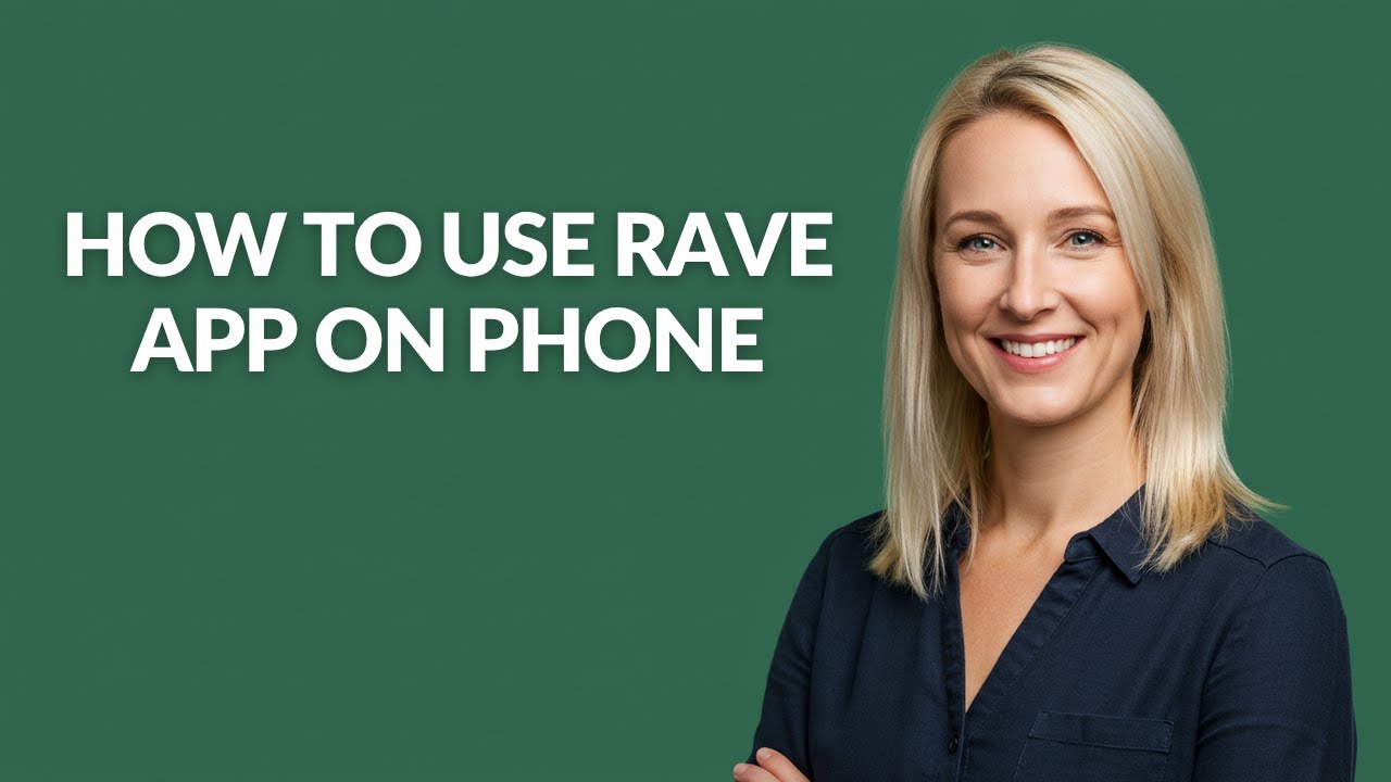 HOW TO USE RAVE APP ON PHONE - Julia'sTutorials - YouTube