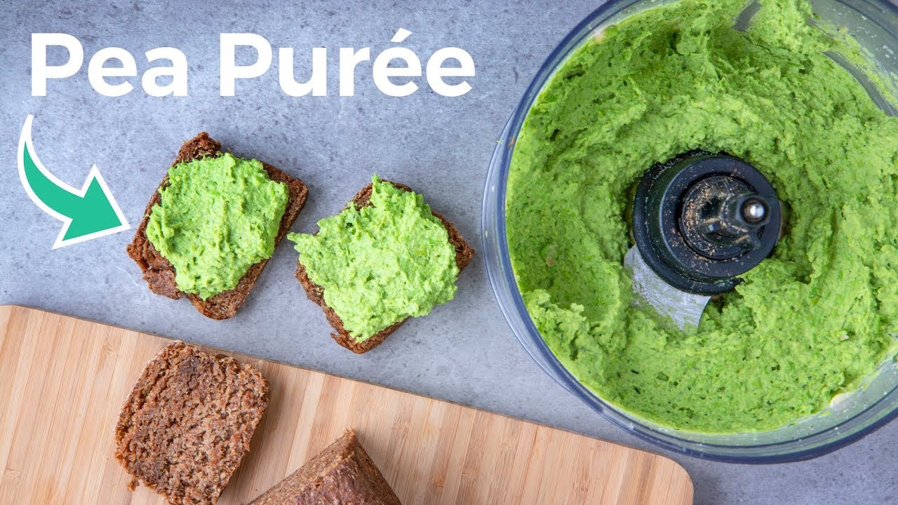 Amazing Pea Purée Recipe - YouTube